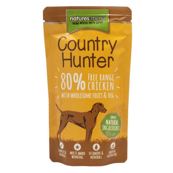 Ração Húmida Natures Menu Country Hunter Dog Chicken 150g | KuantoKusta Ração Húmida Natures Menu Country Hunter Dog Chicken 150g | KuantoKusta