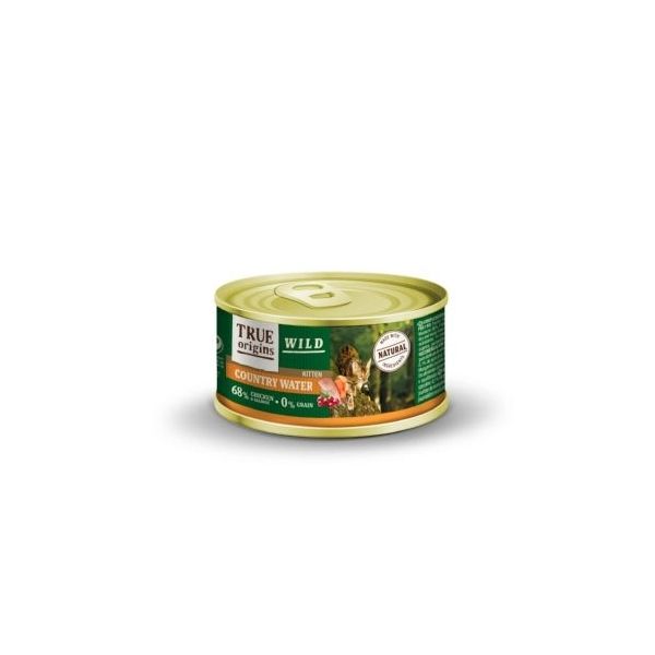 Ração Húmida True Origins Wild Kitten Country Water 600 g | Kuantokusta Ração Húmida True Origins Wild Kitten Country Water 600 g | Kuantokusta