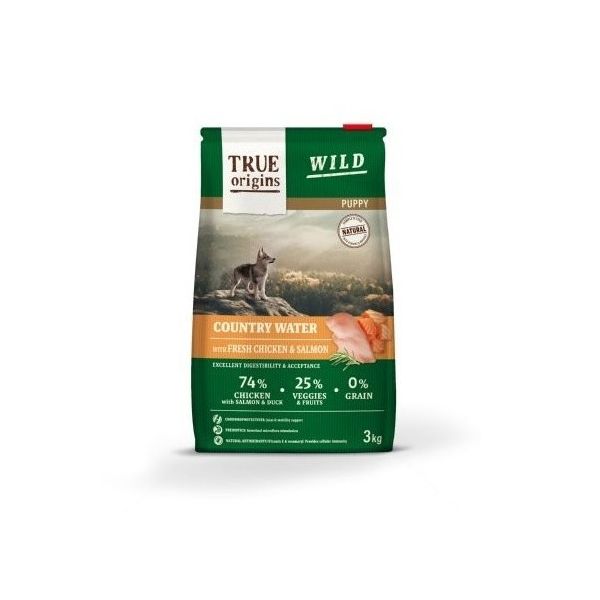 True Origins Wild Country Water Puppy 3Kg | Kuantokusta True Origins Wild Country Water Puppy 3Kg | Kuantokusta