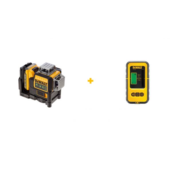 Dewalt Cprof435 = Laser Autonivelante 3x360º Verde dce089d1g + Detetor ... Dewalt Cprof435 = Laser Autonivelante 3x360º Verde dce089d1g + Detetor ...