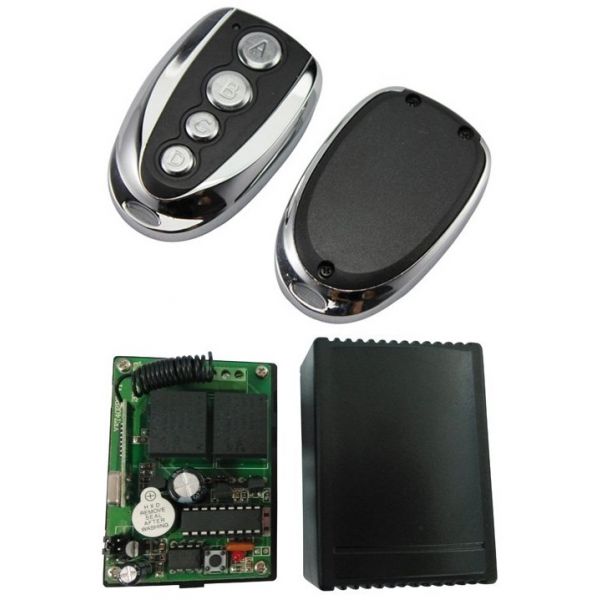 Kit Emissor Receptor 2 Canais e 2 Comandos 433,92MHz (Rolling Code ... Kit Emissor Receptor 2 Canais e 2 Comandos 433,92MHz (Rolling Code ...