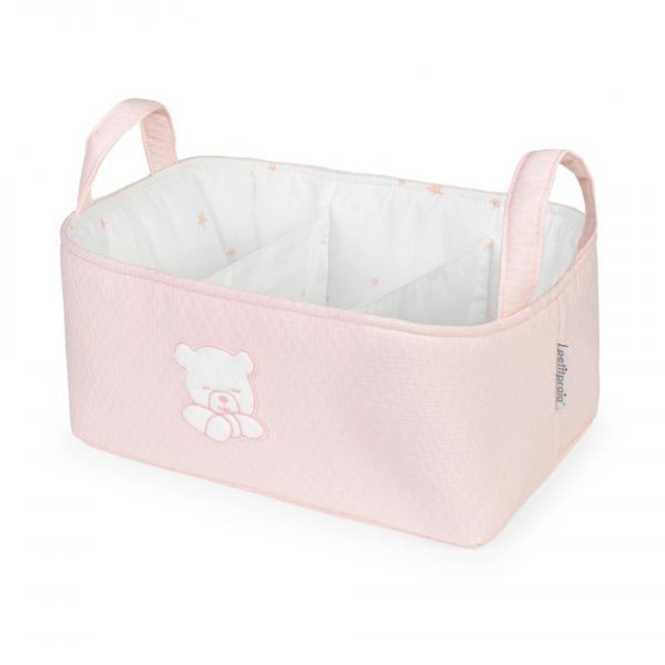 Petit Praia Cesto de Arrumação Teddy Rosa | KuantoKusta Petit Praia Cesto de Arrumação Teddy Rosa | KuantoKusta