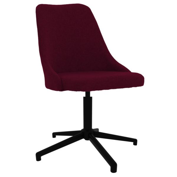 Cadeira de Jantar Giratória Tecido Roxo - 330901 | Kuantokusta Cadeira de Jantar Giratória Tecido Roxo - 330901 | Kuantokusta