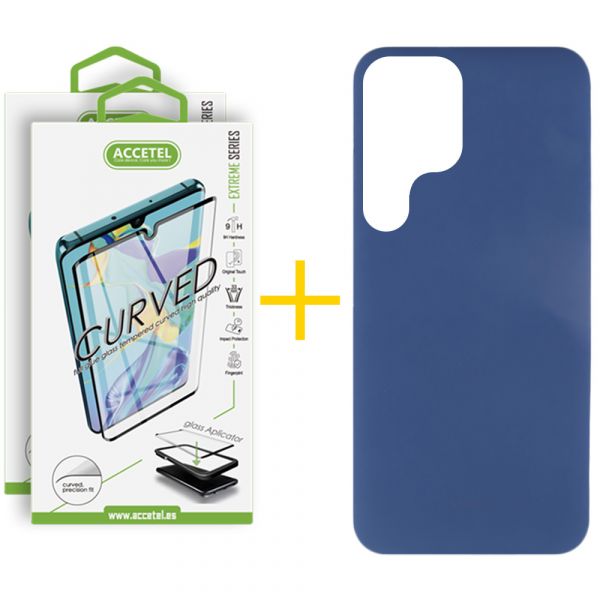 Accetel Pack 2 X Película De Vidro Temperado Curvo Capa Accetel