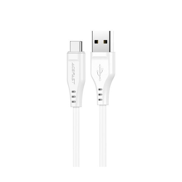 Cabo Acefast USB - USB Tipo C 1,2m 3A C3-04 Branco | KuantoKusta Cabo Acefast USB - USB Tipo C 1,2m 3A C3-04 Branco | KuantoKusta