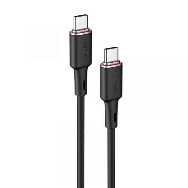 Acefast Cabo usb Tipo C usb Tipo C 1,2 M, 60 W 20 V / 3A Preto C2-03 ... Acefast Cabo usb Tipo C usb Tipo C 1,2 M, 60 W 20 V / 3A Preto C2-03 ...