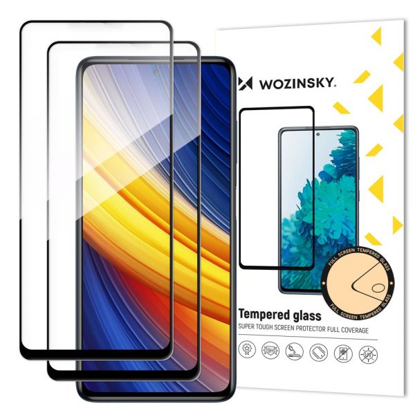 Película Vidro Temperado Wozinsky 2x Fullcover Xiaomi Redmi Note 9 Pro
