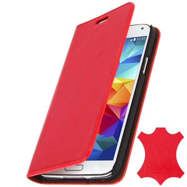 Avizar Capa Samsung Galaxy S5/s5 Neo de Couro Função Suporte Red ... Avizar Capa Samsung Galaxy S5/s5 Neo de Couro Função Suporte Red ...