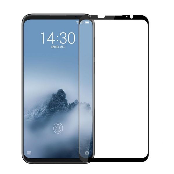 Pelicula Vidro Temperado Full Cover 3d Preto Para Meizu 16 Kuantokusta