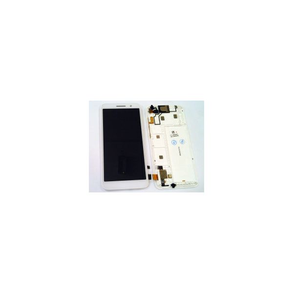 Display LCD + Touch + Frame Branco Alcatel 1 5033Y 5033D 5033X ...