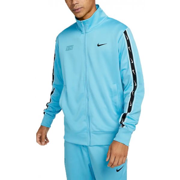 Nike Sweatshirt M Nsw Repeat Sw Pk Tracktop Fd1183 416 S Azul Kuantokusta