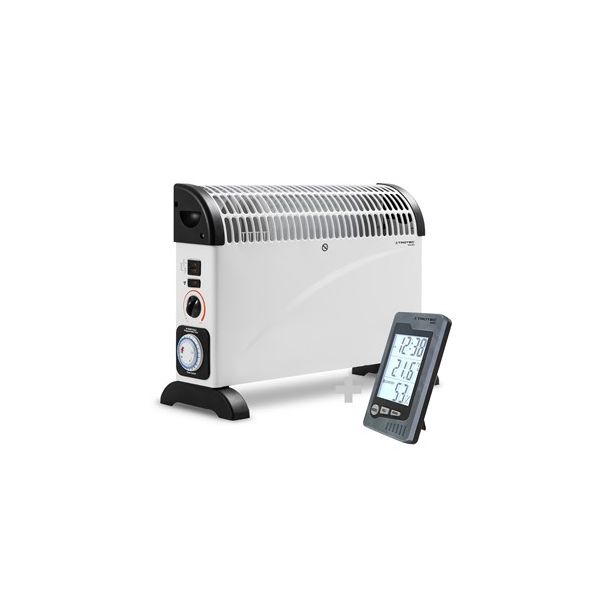 Trotec Convector TCH 22 E + Termohigrómetro para Interiores BZ05 ... Trotec Convector TCH 22 E + Termohigrómetro para Interiores BZ05 ...