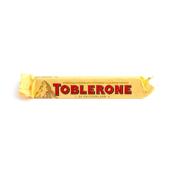 Toblerone Snack de Chocolate de Leite com Nougat Mel e Amêndoa 35g ... Toblerone Snack de Chocolate de Leite com Nougat Mel e Amêndoa 35g ...
