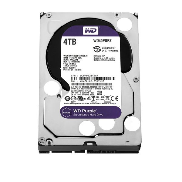 Western Digital 4TB Purple 5400rpm SATA III 64MB - WD40PURX | KuantoKusta Western Digital 4TB Purple 5400rpm SATA III 64MB - WD40PURX | KuantoKusta