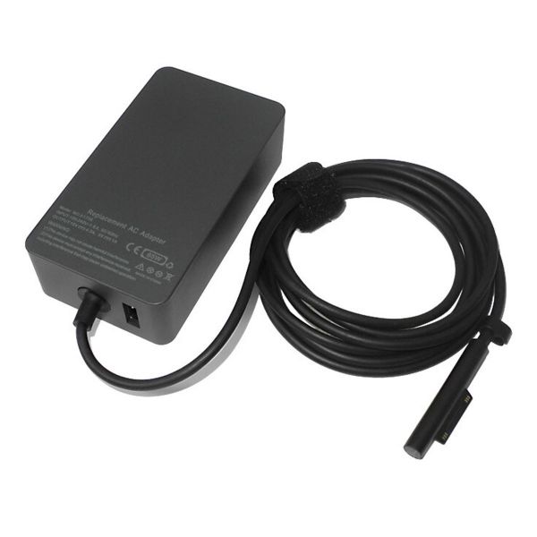 Carregador Compatível Microsoft Surface 15V 4A 65W Preto | KuantoKusta Carregador Compatível Microsoft Surface 15V 4A 65W Preto | KuantoKusta