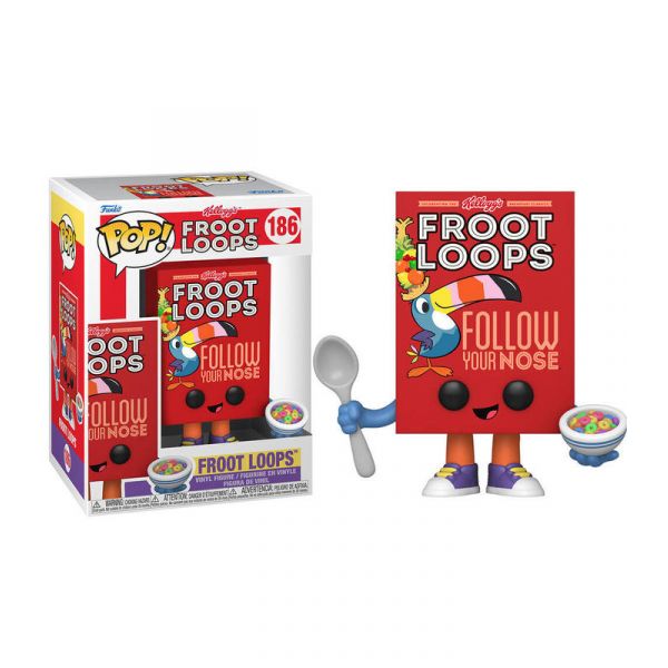 Funko Pop Kelloggs Froot Loops Cereal Box 186 Kuantokusta