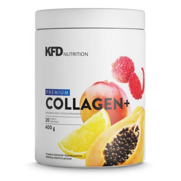 KFD Nutrition Premium Collagen+ Sabor Morango & Framboesa 400g ...