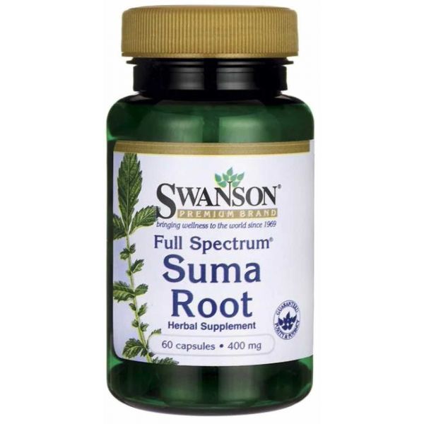 Swanson Full Spectrum Suma Root 400mg 60 cápsulas | Kuantokusta Swanson Full Spectrum Suma Root 400mg 60 cápsulas | Kuantokusta