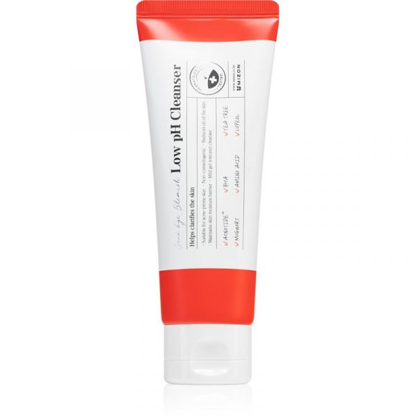 Mizon Good Bye Blemish Low pH Cleanser Emulsão Cremosa de Limpeza ...