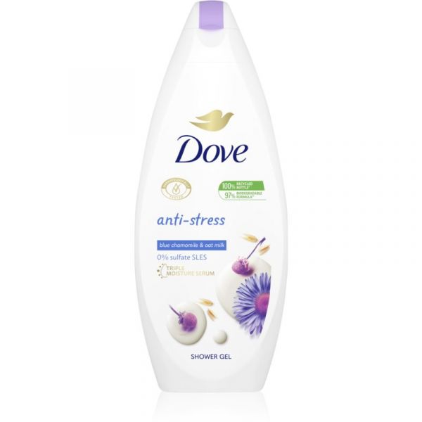 Dove Anti Stress Shower Gel Relaxante Blue Chamomile And Oat Milk 250ml
