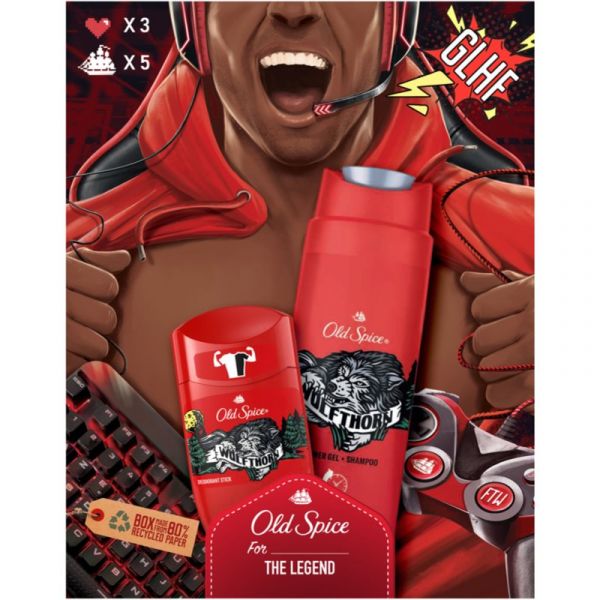 Old Spice Wolfthorn Wolf Gamer Coffret | Kuantokusta