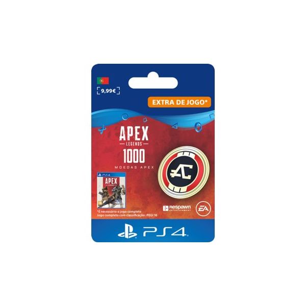 Apex Legends: 1000 Apex Coins Digital PC | Kuantokusta